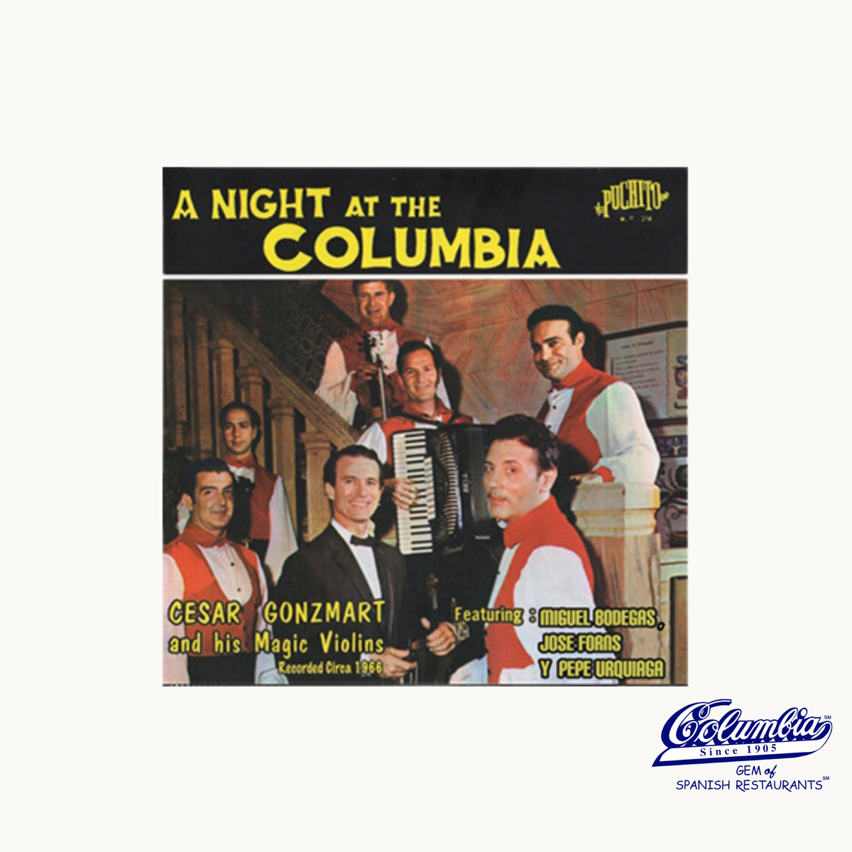 Music: Cesar Gonzmart and his Magic Violins - A Night at the Columbia ...